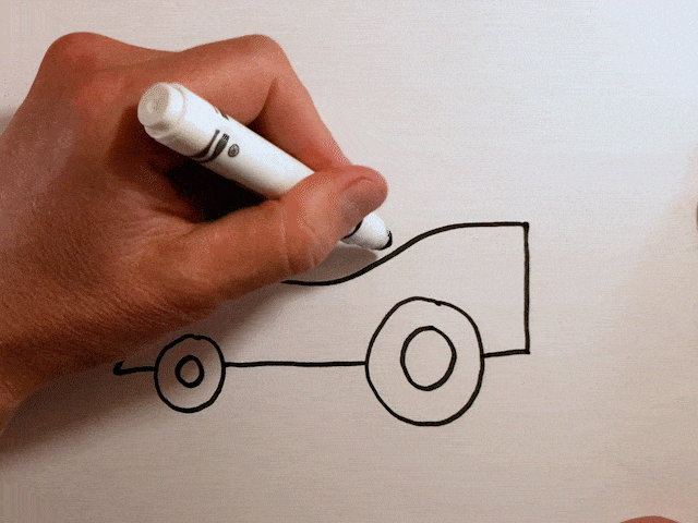 How to Draw a Fast Race Car 🏎 Easy Drawing for Kids | Otoons.net