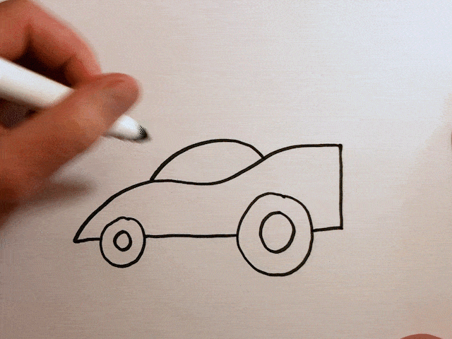 How to Draw a Fast Race Car 🏎 Easy Drawing for Kids | Otoons.net